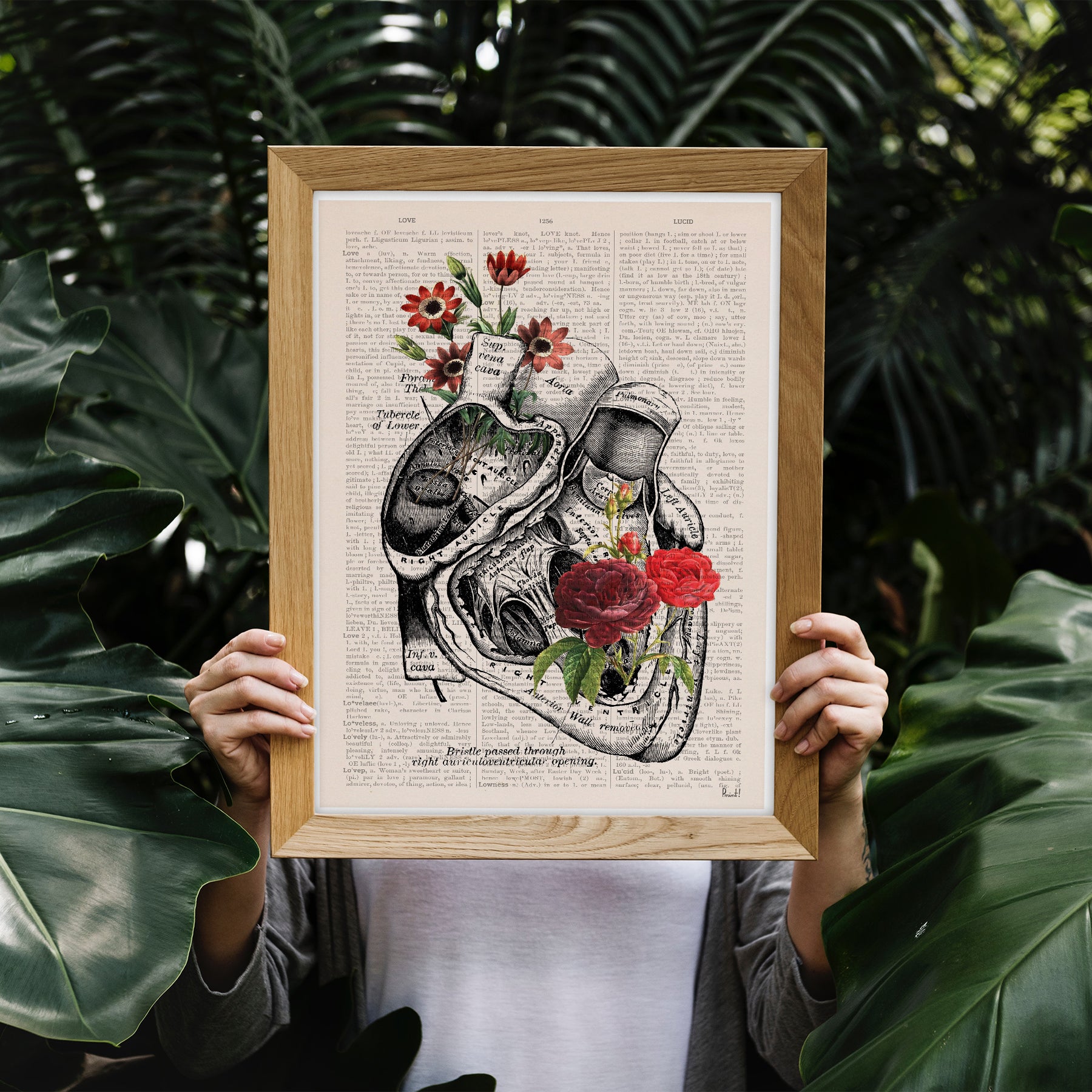 Heart with Roses Print – PRRINT!